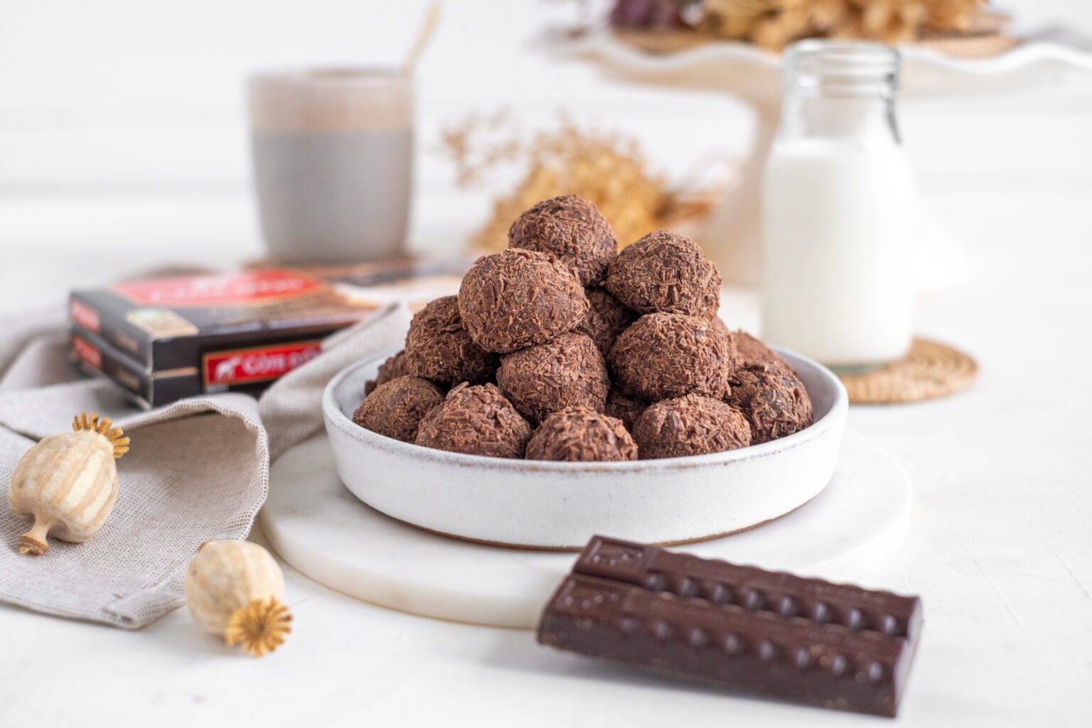 Gemakkelijke chocoladetruffels - Stephanie Bex